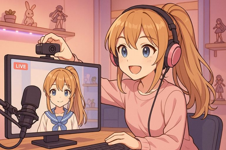 失敗しないVTuberカメラ位置！設定と事故防止のポイント